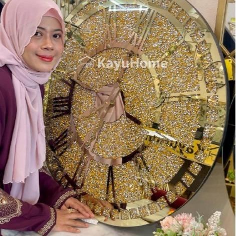 JAM ROMAN DIAMOND / GLASS VARIOUS COLOR - TikTok Shop Malaysia
