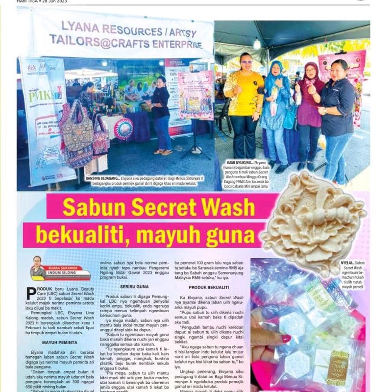 secret Wash soap - sabun serbaguna by Enutts - TikTok Shop Malaysia