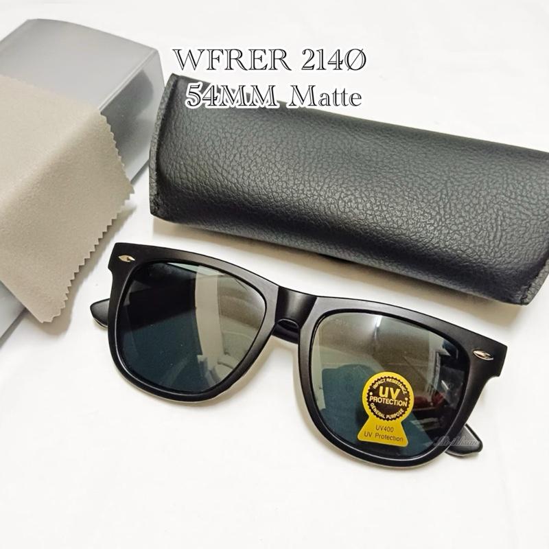 Cermin Mata Hitam Lens Kaca Wf-rer Uv400 Sunglasses Tahan Lasak Spec ...