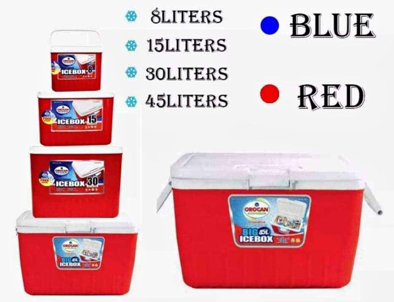 OROCAN ICE BOX WITH FREE SCAPPER 8LITERS 15LITERS 30LITERS 45LITERS ...
