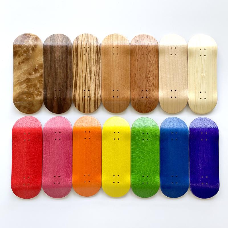 34mm Colored Fingerboard Deck Low Kick Shallow Concave - TikTok Shop ...