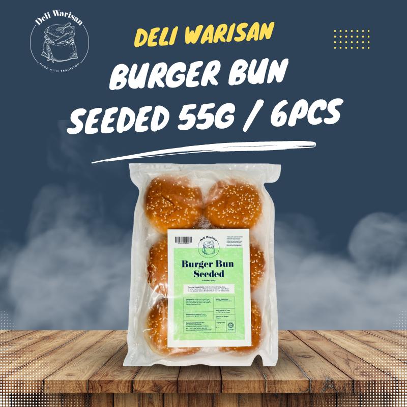 Deli Warisan Burger Bun Seeded 55g/6pcs - TikTok Shop Singapore