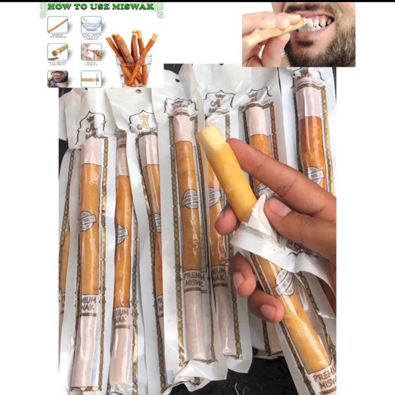 Miswak Al Khair Siwak Al Rauda Sugi Al Hiba Natural tooth Brush ...
