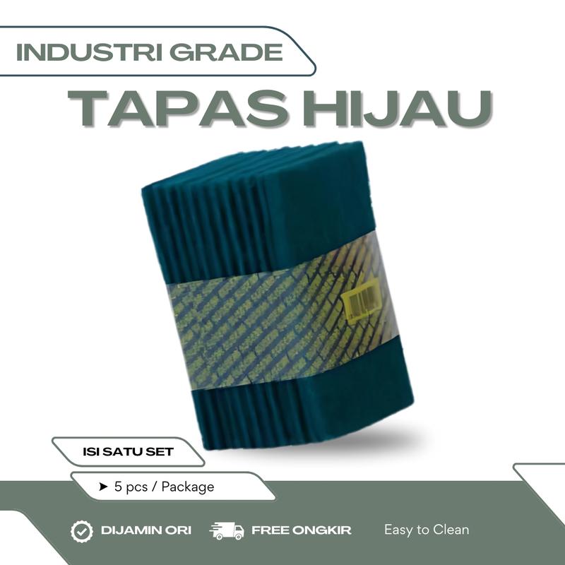 X-Mos Tapas hijau Spons Cuci Hijau kawat - Shop | Tokopedia