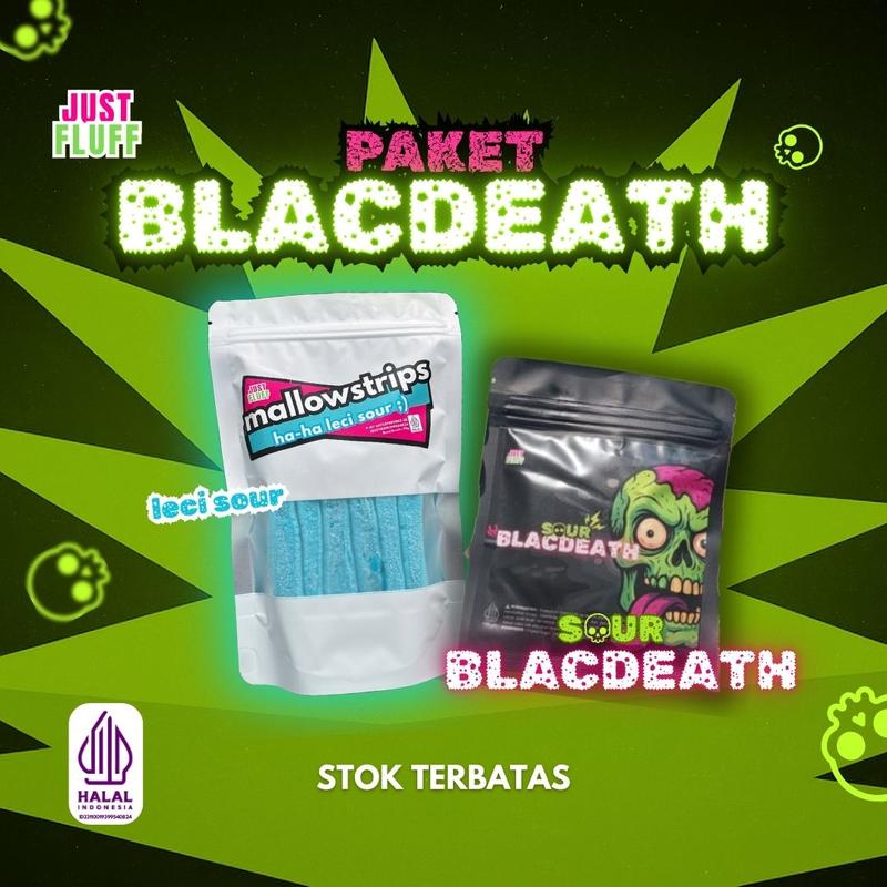 [BUY 1 GET 1] 1 PACK MARSHMALLOW STRIP + SOUR BLACK DEATH JUSTFLUFF ...