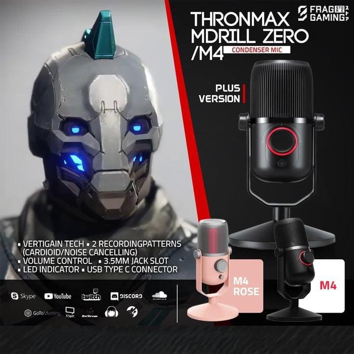 Jual ThronMax Mdrill Zero Profesional Streaming Condenser Microphone ...