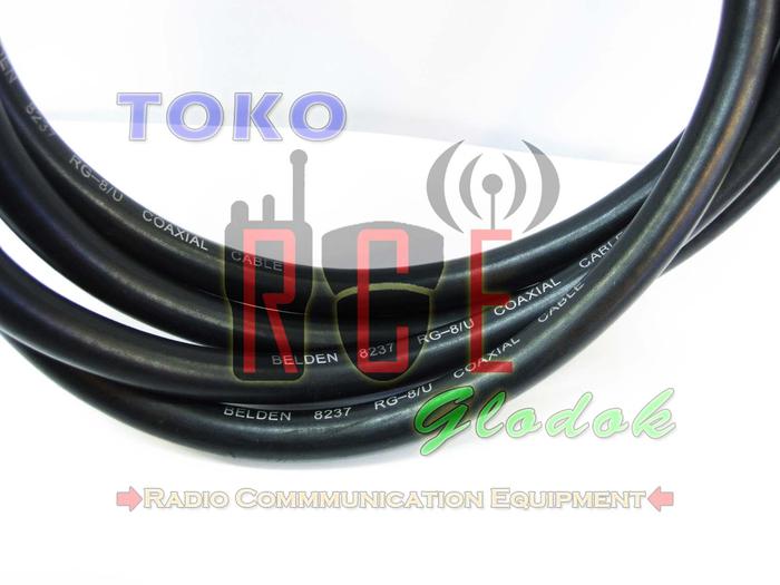 Jual Kabel Coaxial Belden RG8 8237 LMR400 RG213 Original Cable Feeder ...