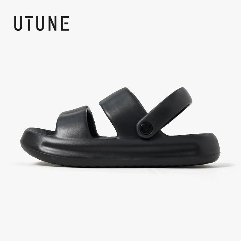 UTUNE Men's Sandals Two Straps Anti-Slip Outer Sandals Daily - TikTok ...
