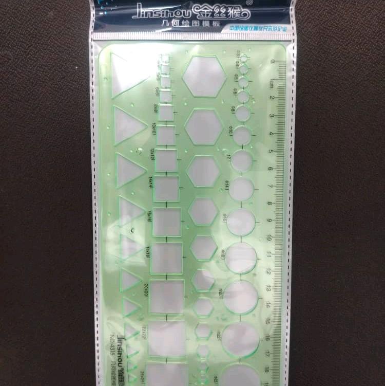 Technical Drawing template ruler/ Template stencil ruler - TikTok Shop ...