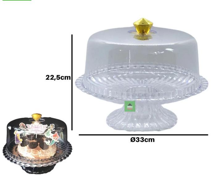 Jual Tempat Kue Roti Cake Tray Bening TK 146 TKK 1205 Golden Sunkist ...