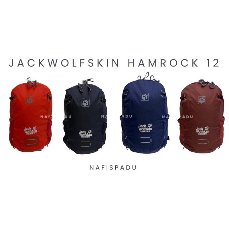 JACK WOLFSKIN HAMROCK 12L BACKPACK UNISEX FOR DAYHIKE CYCLIN - TikTok ...