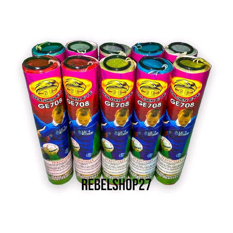 Pipa Asap Tarik 60 Detik - Paket Per Box 10pcs Warna-warni Tebal - Shop ...