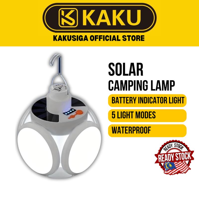 Solar Charging Camping LED Lamp Street Light With Foldable Waterproof ...