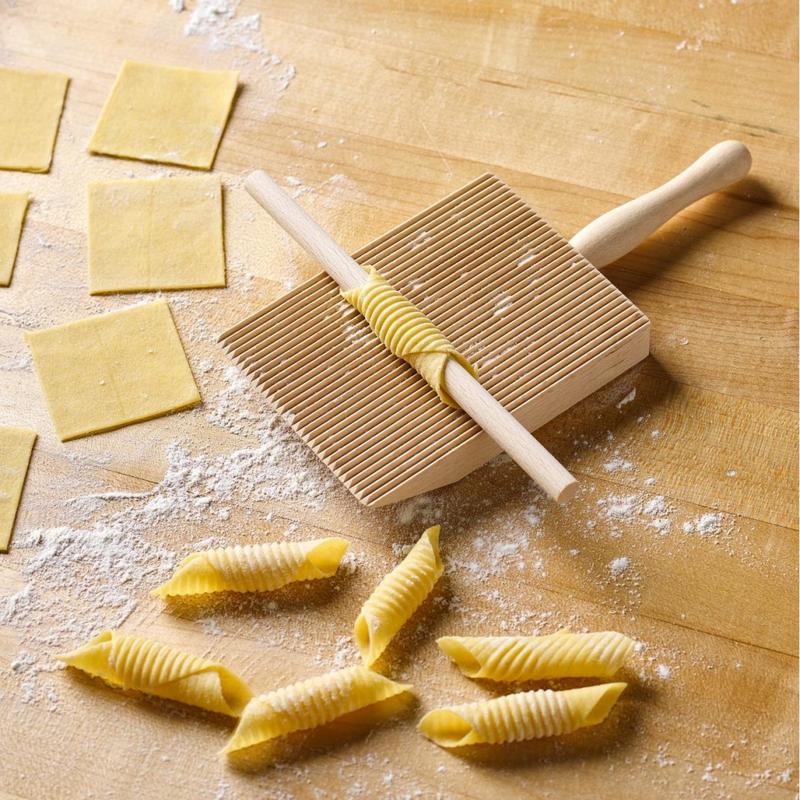 wooden panel set Gnocchi Paddle dumpling Garganelli paddle pasta ...