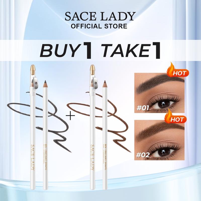 SACE LADY Eyebrow Pencil Natural Looking Built-in Pencil Sharpener ...