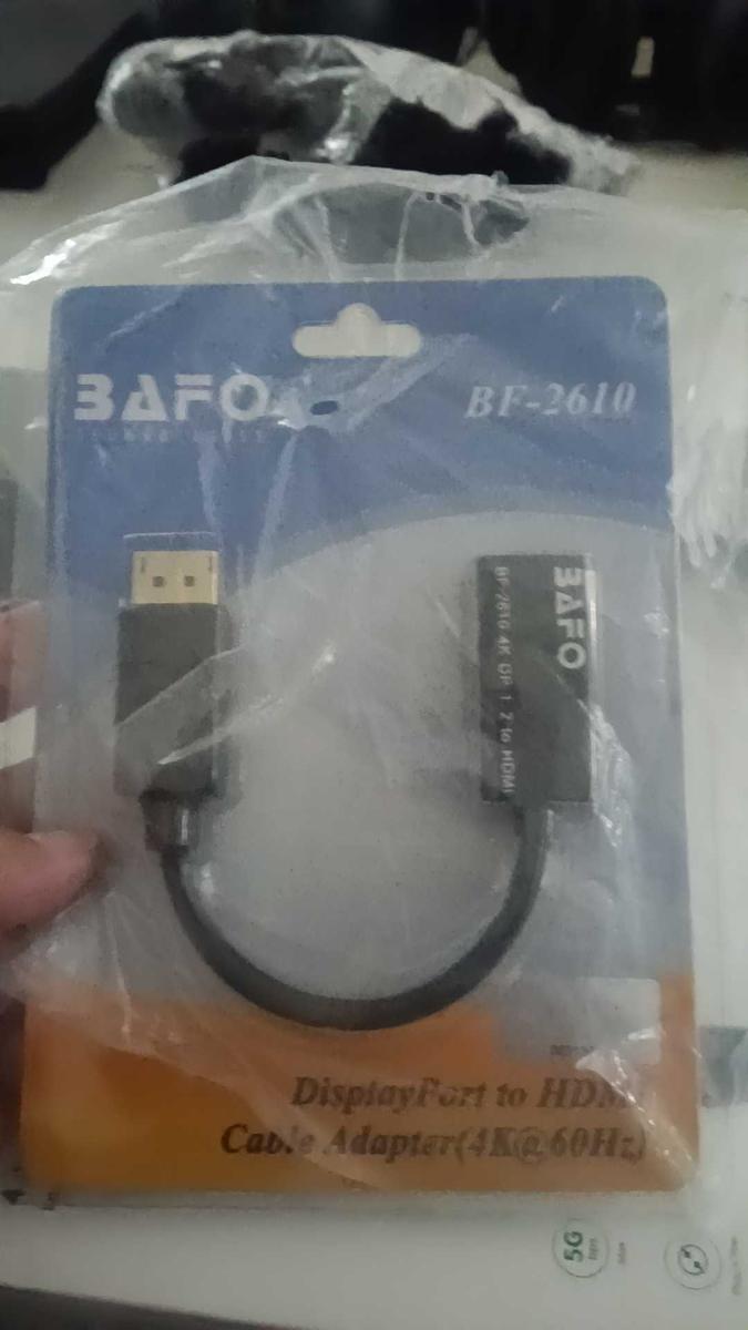 BAFO BF-2610 Konverter DP ke HDMI 4K x 2K BF2610 untuk Laptop PC ...