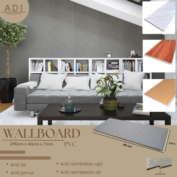 Jual Wallboard Dinding PVC | Wallboard WPC | PVC Wallboard PVC 2,9 ...