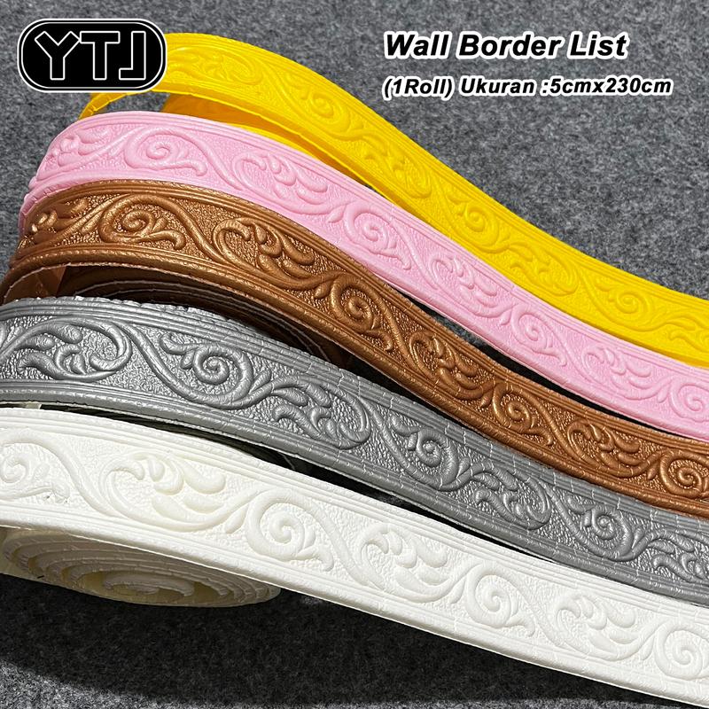 YTJ List Dinding Wall Border List Foam 3D 5cm x 230cm - List Dinding 3D ...