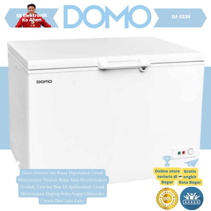 CHEST BOX FREEZER DOMO MODENA DF 0330 - Shop | Tokopedia