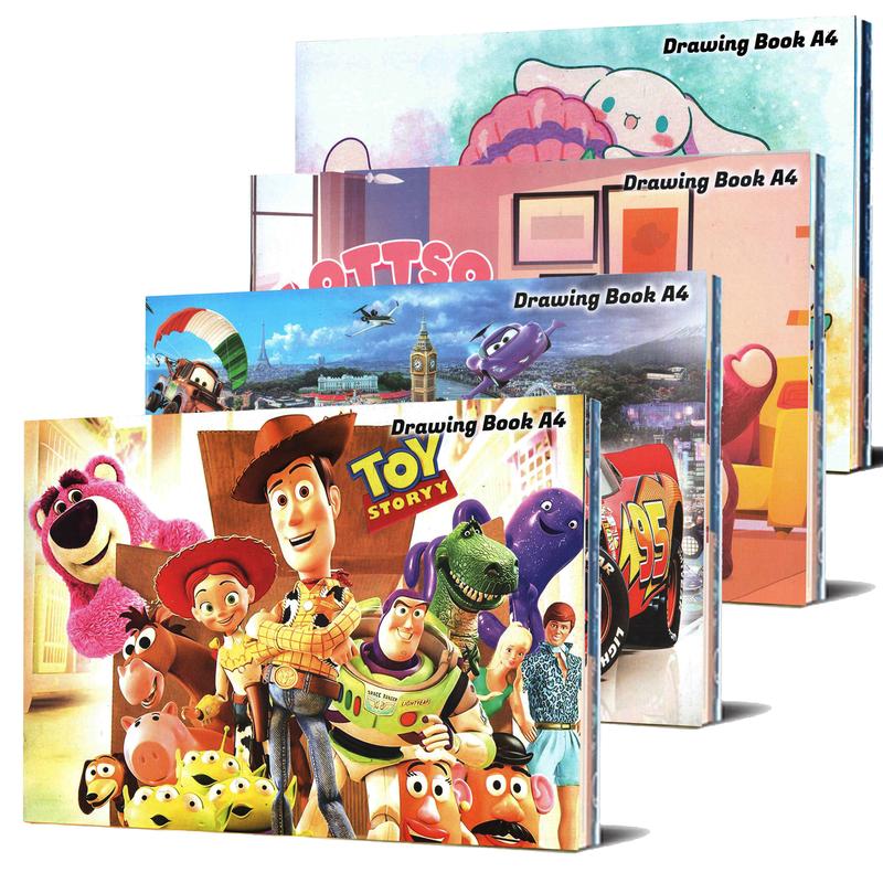 Buku Gambar A4 Drawing Book Random 1 Pak Isi 10 Buku Stationery - Shop ...