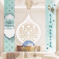 Jual Backdrop Banner Spanduk Happy Ramadhan Eid Mubarak Lebaran Idul ...