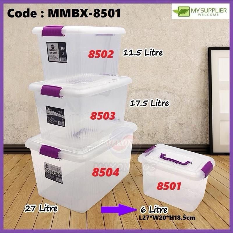 Maxonic Storage Box With Handle (Variant Size) - TikTok Shop Malaysia