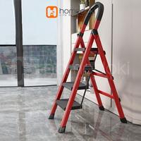 Promo Homedoki Tangga Rumah Lipat/Tangga Besi Lipat 3/4/5 Step ...