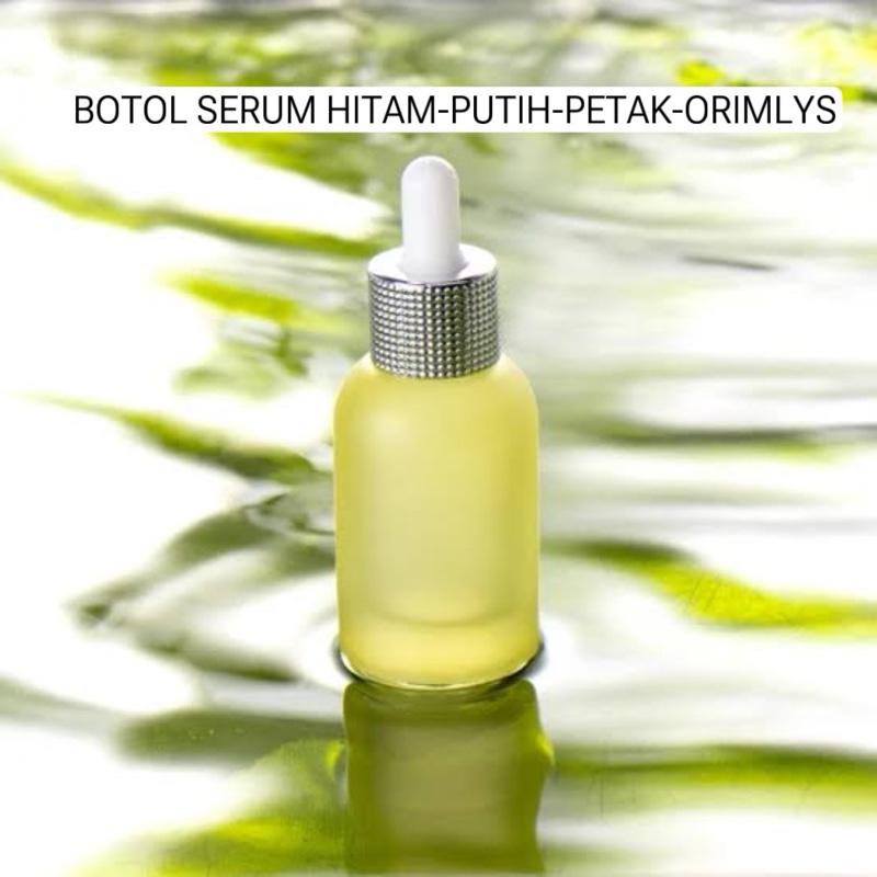 BOTOL SERUM PIPET HITAM PUTIH PETAK MLYS - Shop | Tokopedia