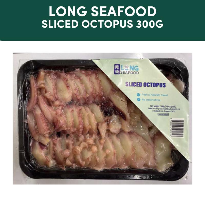 [LG Foods] Long Seafood Sliced Octopus 300g - TikTok Shop Singapore
