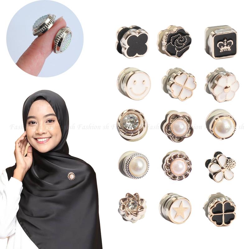 Kerongsang Magnet, Gabungan Baharu, Pin Tudung Muslim, Kerongsang ...