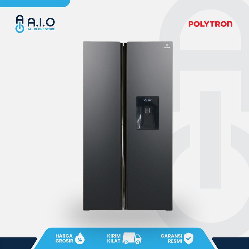 POLYTRON - KULKAS SIDE BY SIDE 472 L - PRS 480X - Shop | Tokopedia