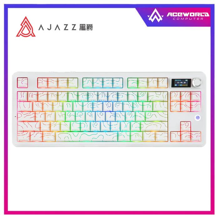 Jual AJAZZ AK870 V2 Keyboard Gaming Mechanical Keyboard 10000mAh Wired ...