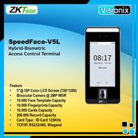 Jual Paket Access Door ZKTeco SpeedFace V5L - Access Control Face ...