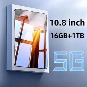 COD 2025 baru upgrade tablet X95 16GB + 512GB 10.8 inci HD layar penuh ...