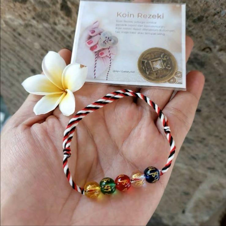 Gelang Tridatu Bali Pria dan Wanita Panca Cakra Aura Rjeki Mewah - Shop ...