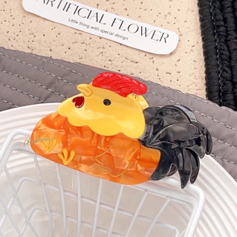 Cheonara - Premium Chicken Hair Claw Clips / Luxury Cute Chick - Shop ...