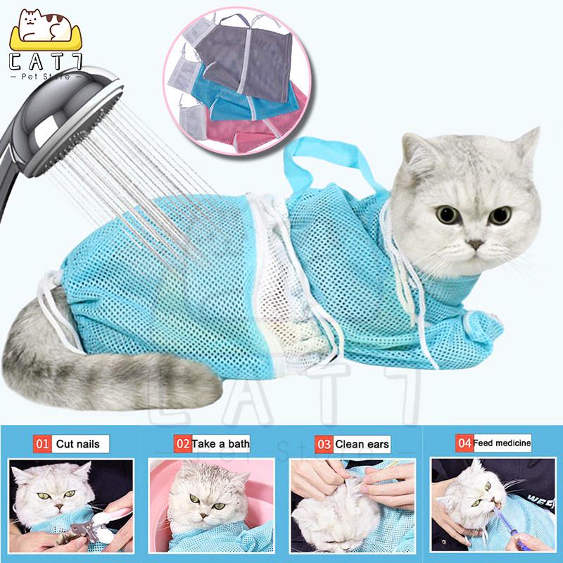 Kantong Mandi Kucing Pet Grooming Bag untuk Mandi dan Grooming - Shop ...