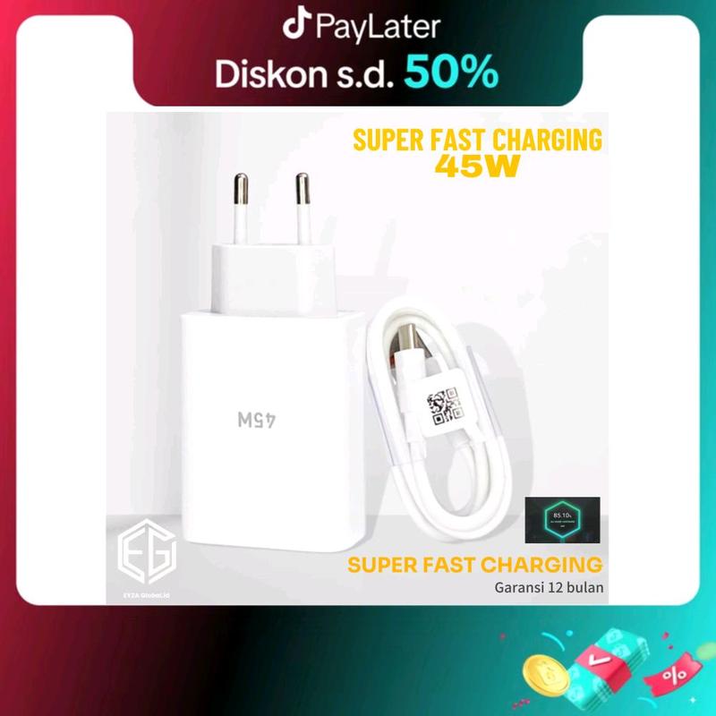 Charger For Infinix 45W Super Fast Charging All-Round Fast Charge ...