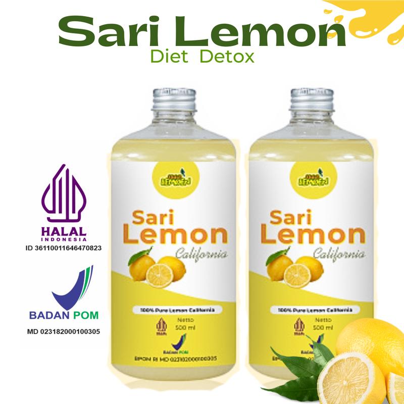Sari Lemon 1 Liter Suurlemoen Organik Original | Juice Lemon California ...