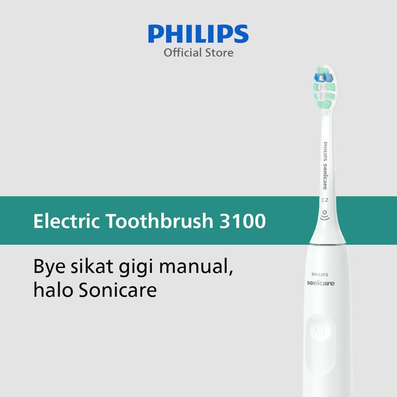 Philips | Electric Toothbrush 3100 | Sikat Gigi Electric | Plak - Shop ...