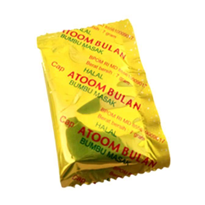 Bumbu Dapur Atom Cap Bulan 3pcs Berat 7 Gram - gurih - Spices - Shop ...