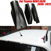 Jual 4pcs Car Roof Rack Cover Bar Rail End Shell Cap Protector Guard ...