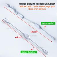 Jual Lampu strip dotless COB led 220V neon flex waterproof 3000K 4000K ...