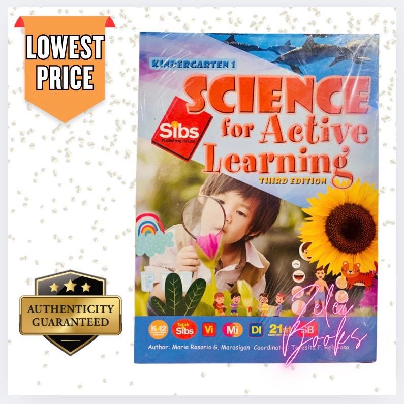 Science for Active Learning Kinder 1 Sibs Third Edition - TikTok Shop ...