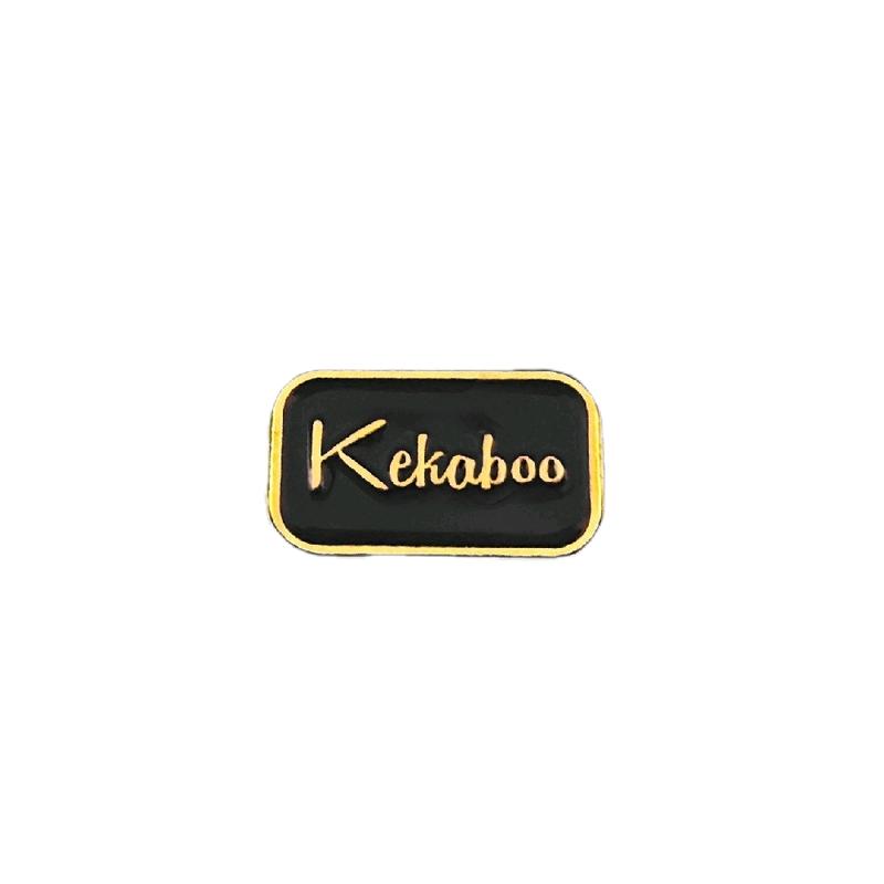 Black square pin by kekaboo - pin kecil lawa Clips - TikTok Shop Malaysia