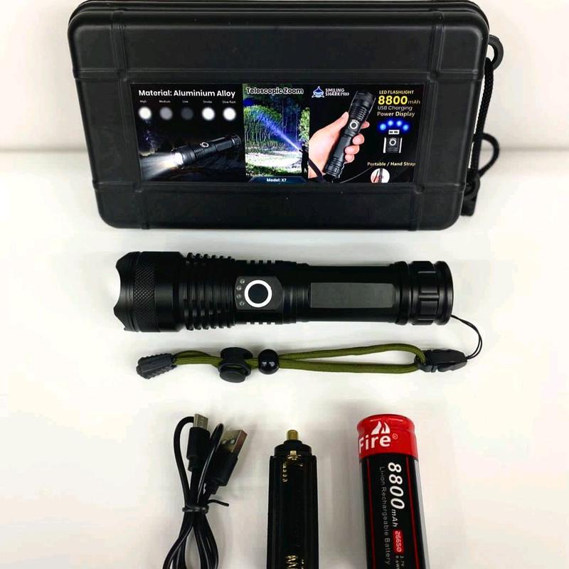 NEW ARRIVAL ZOOMABLE SMILING SHARK PRO TORCH LIGHT WITH META - TikTok ...