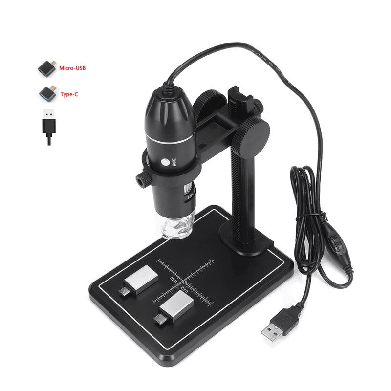 Kính hiển vi kỹ thuật số USB chuyên nghiệp 3 trong 1, 1600X, - TikTok ...