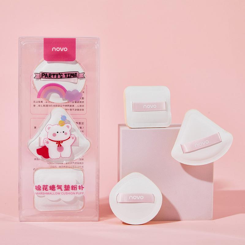 NOVO Powder Soft Puff Set Make-Up Puff Air Cushion Marshmallow - TikTok ...
