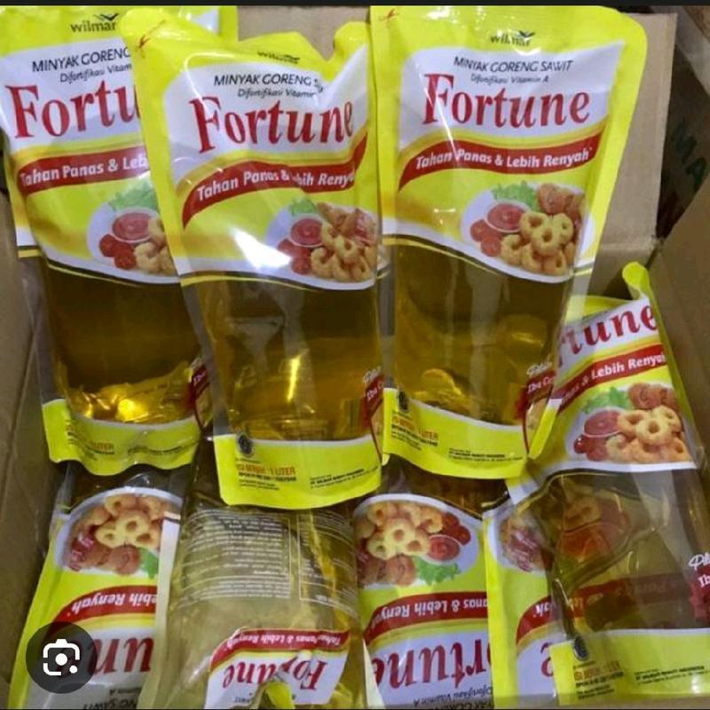 Promo Minyak fortune 1ltr refil. minyak goreng fortune - Shop | Tokopedia
