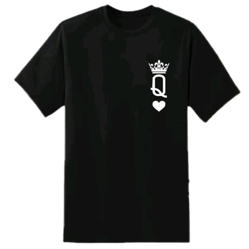 T SHART VIRAL {{ KING QUEEN }} cuple designs 100%cotton code - TikTok ...